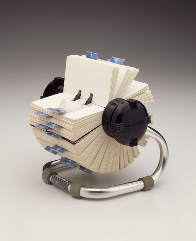 The Power of the Rolodex | Cooper Hewitt, Smithsonian Design Museum