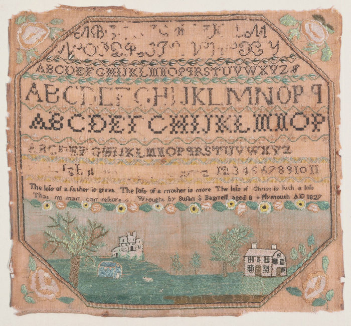 Plymouth Sampler | Cooper Hewitt, Smithsonian Design Museum