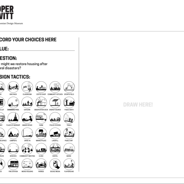 Process Lab: Citizen Design | Cooper Hewitt, Smithsonian Design Museum