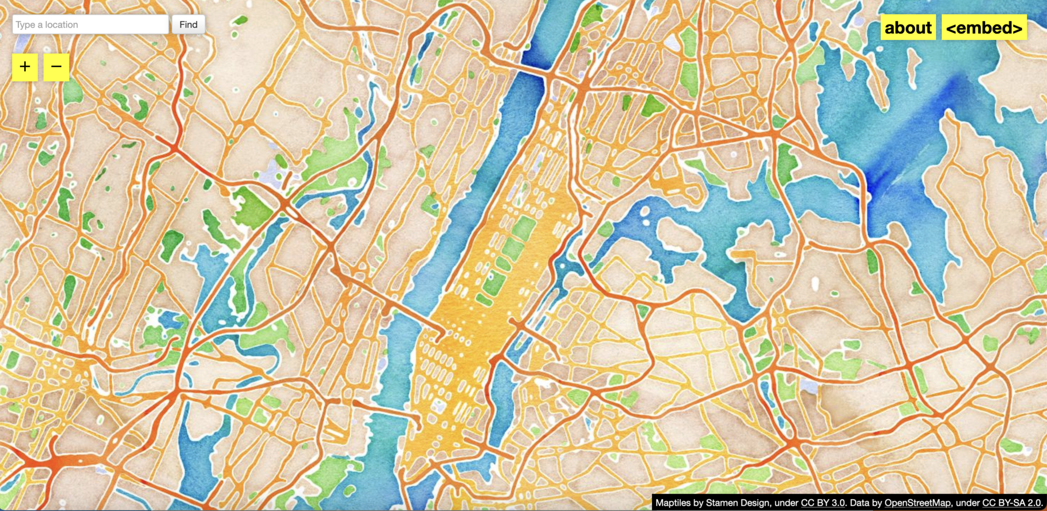 Evolving Digital Collections and Their Stewardship: Stamen’s Watercolor Maps | Cooper Hewitt ...